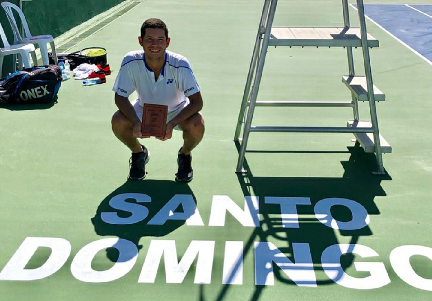 Nick Hardt consiguió su primer título en casa