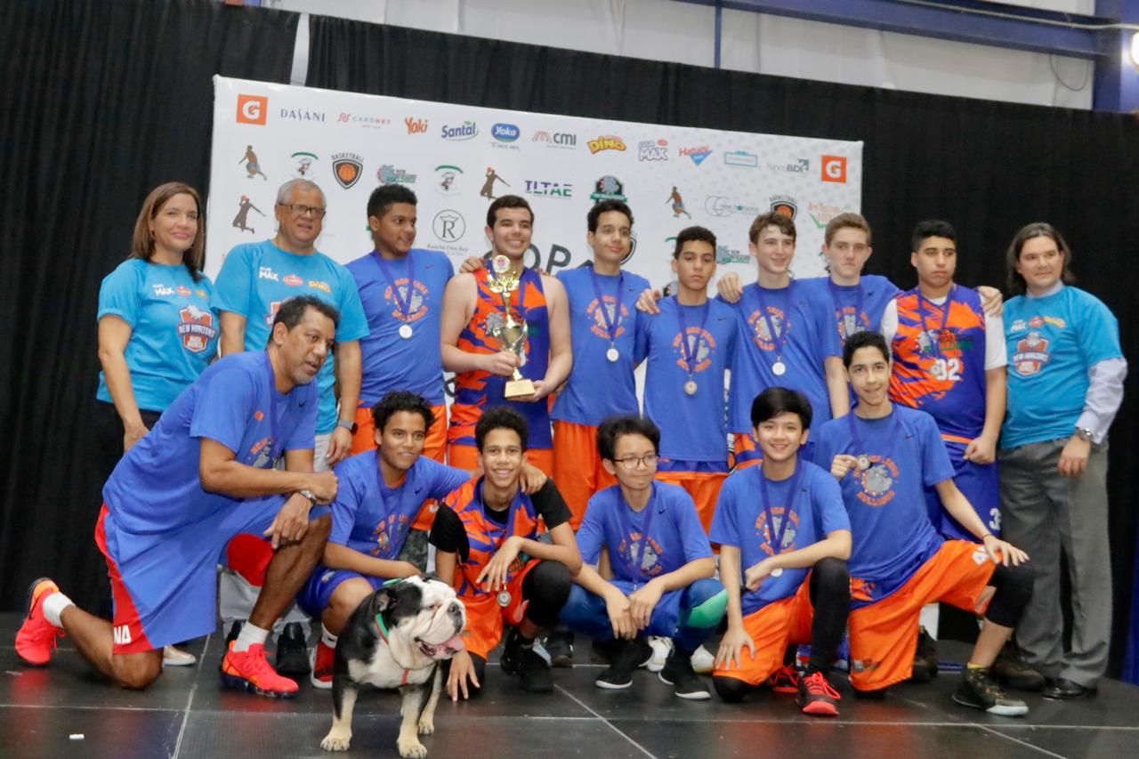 Colegio New Horizons se coronó campeón en Copa Baloncesto Roberto E. Mata