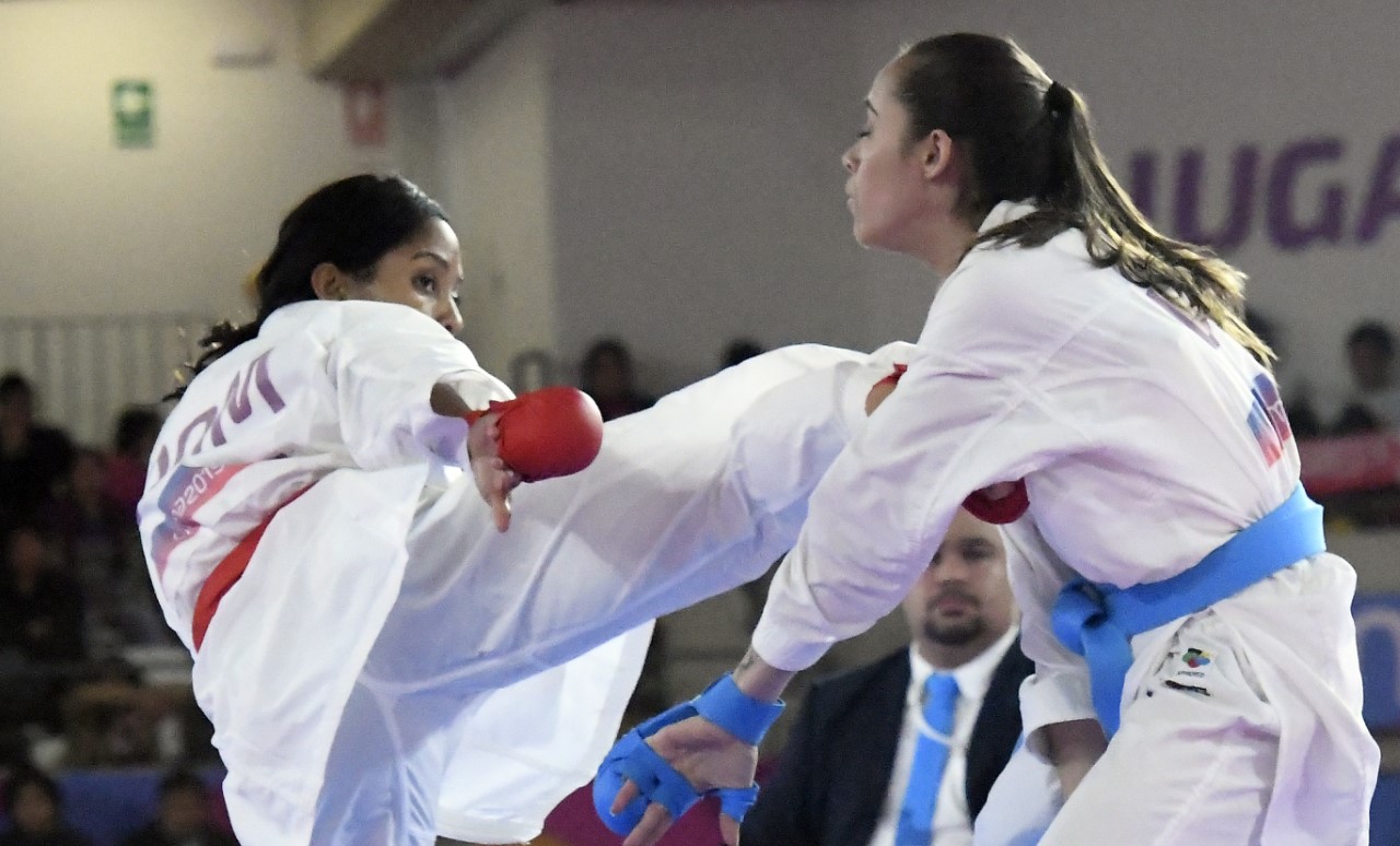 Karina Días obtiene el bronce para RD en karate Panam 2019