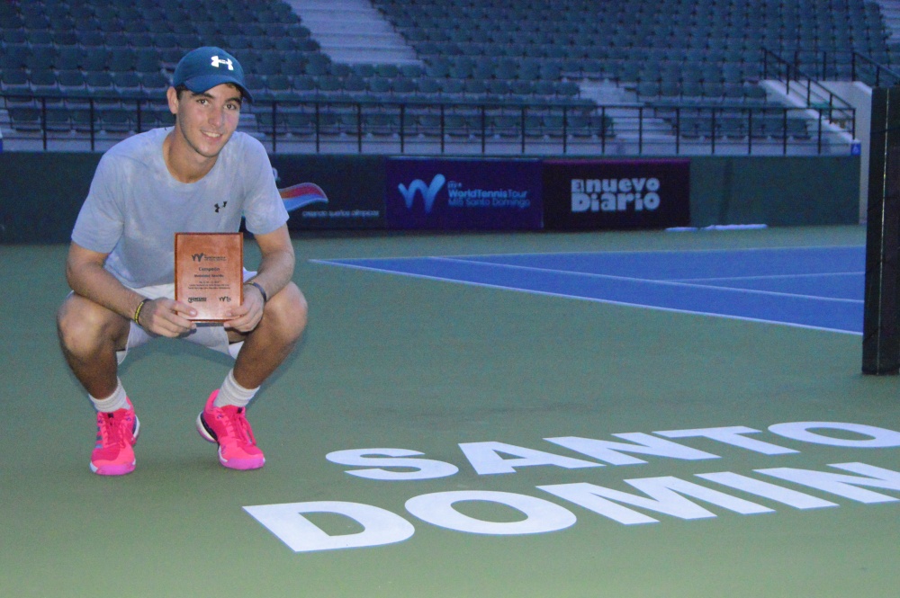 Peter Bertran triunfa en final M15 Santo Domingo de tenis y consigue ...