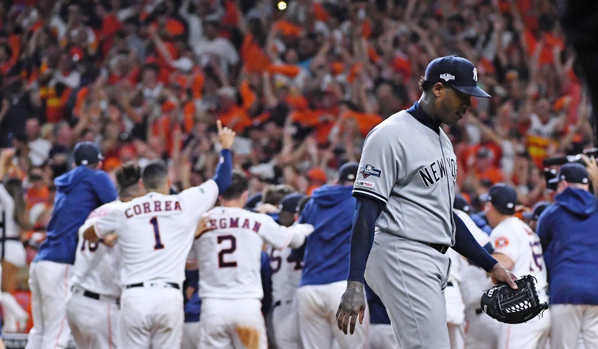 Aroldis Chapman: “No sé cómo reaccione cuando enfrente a Altuve”