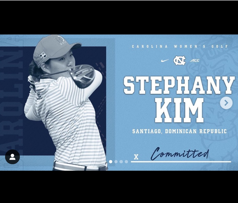 Golfista juvenil Stephany Kim irá a Universidad de Carolina del Norte