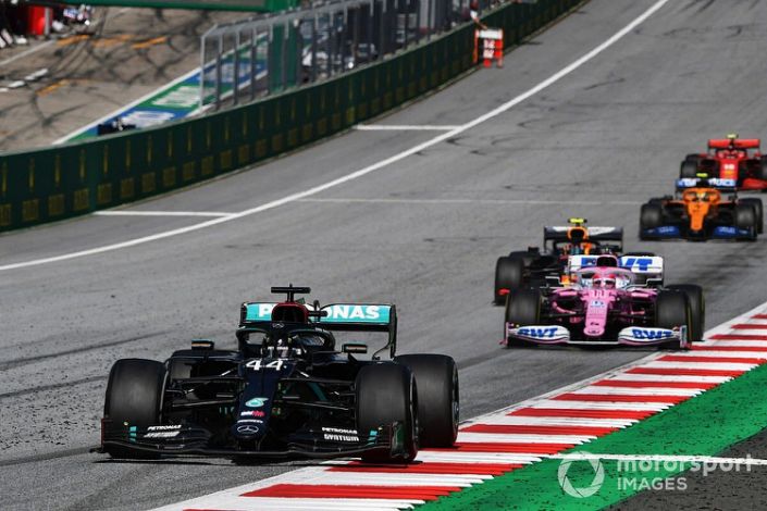 Lewis Hamilton se hizo de un nuevo récord en el GP de Austria