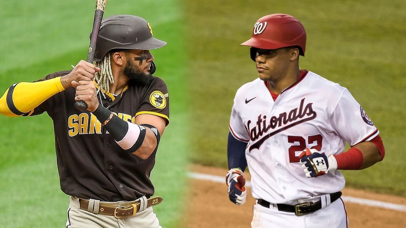 Fernando Tatis Jr. y Juan Soto podrían hacer historia por premio MVP