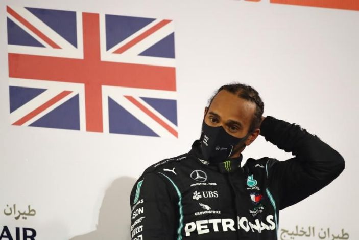 Lewis Hamilton, campeón de la F1, da positivo en covid-19