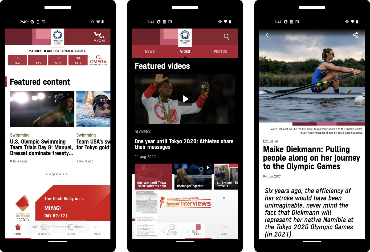 Tokio 2020 lanza aplicación móvil para conmemorar Juegos Olímpicos