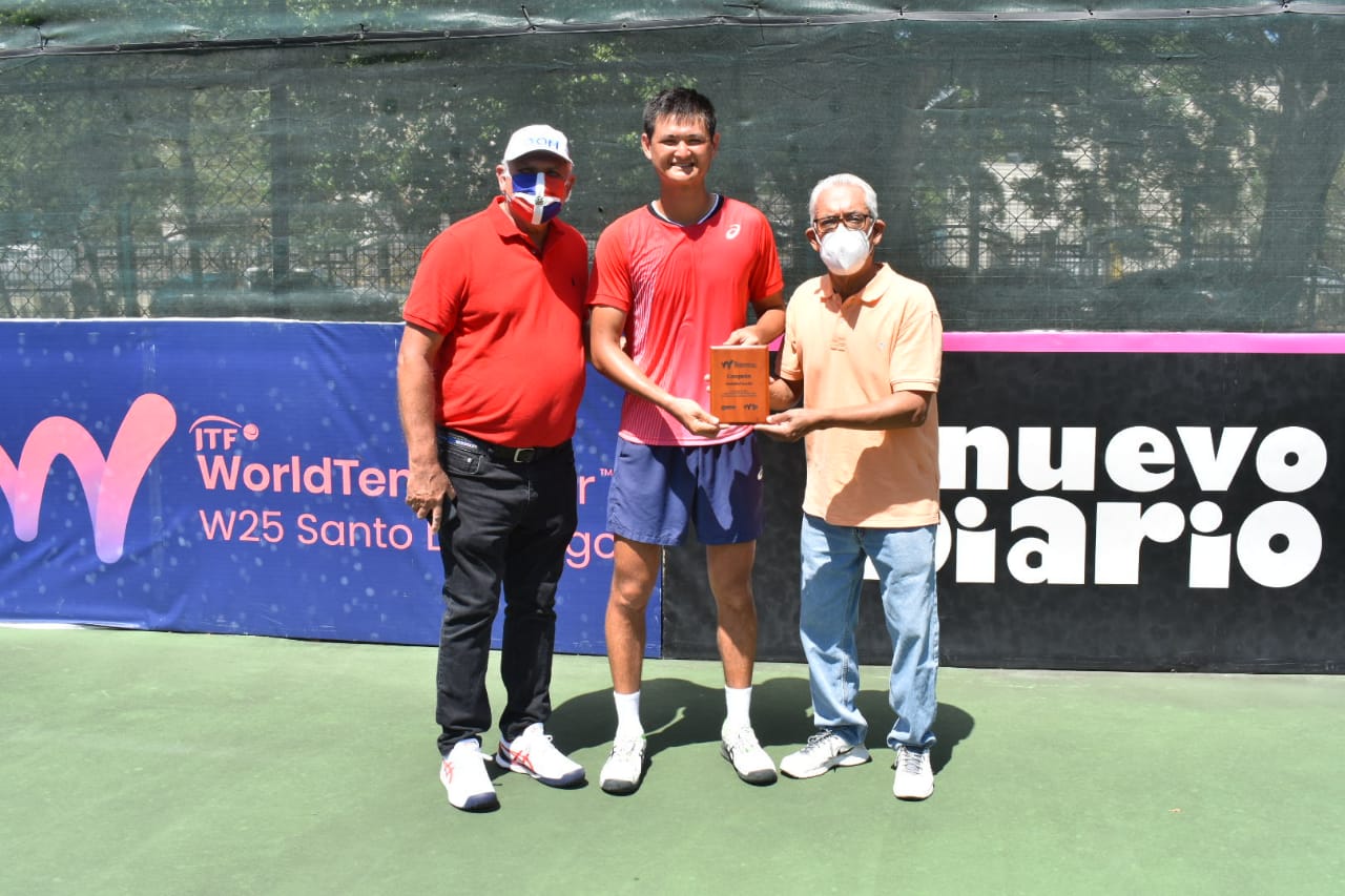 Nick Hardt cae anteTung-Lin Wu en final del M25 Santo Domingo