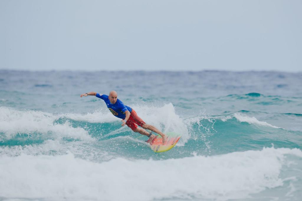 Magnum Martínez fue el gran ganador del Master Surf Reunion
