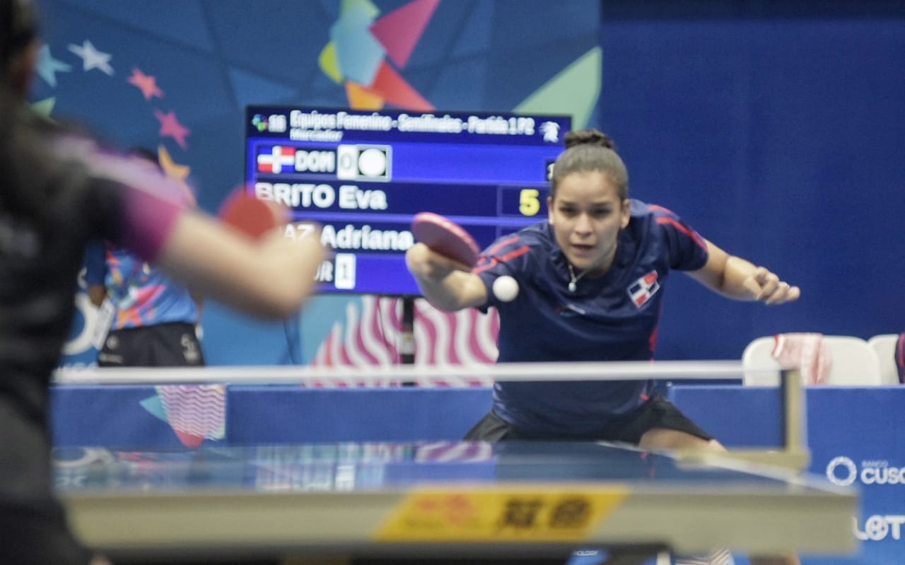 Equipo femenino tenis mesa da primera medalla de República Dominicana en San Salvador 2023