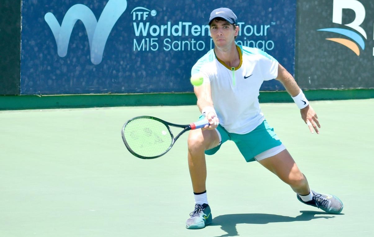 Peter Bertrán, a la semifinal de sencillos en M15 Santo Domingo