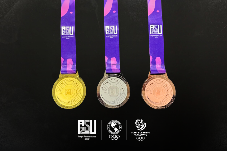 Asunción 2025 presenta las medallas a 100 días de los juegos
