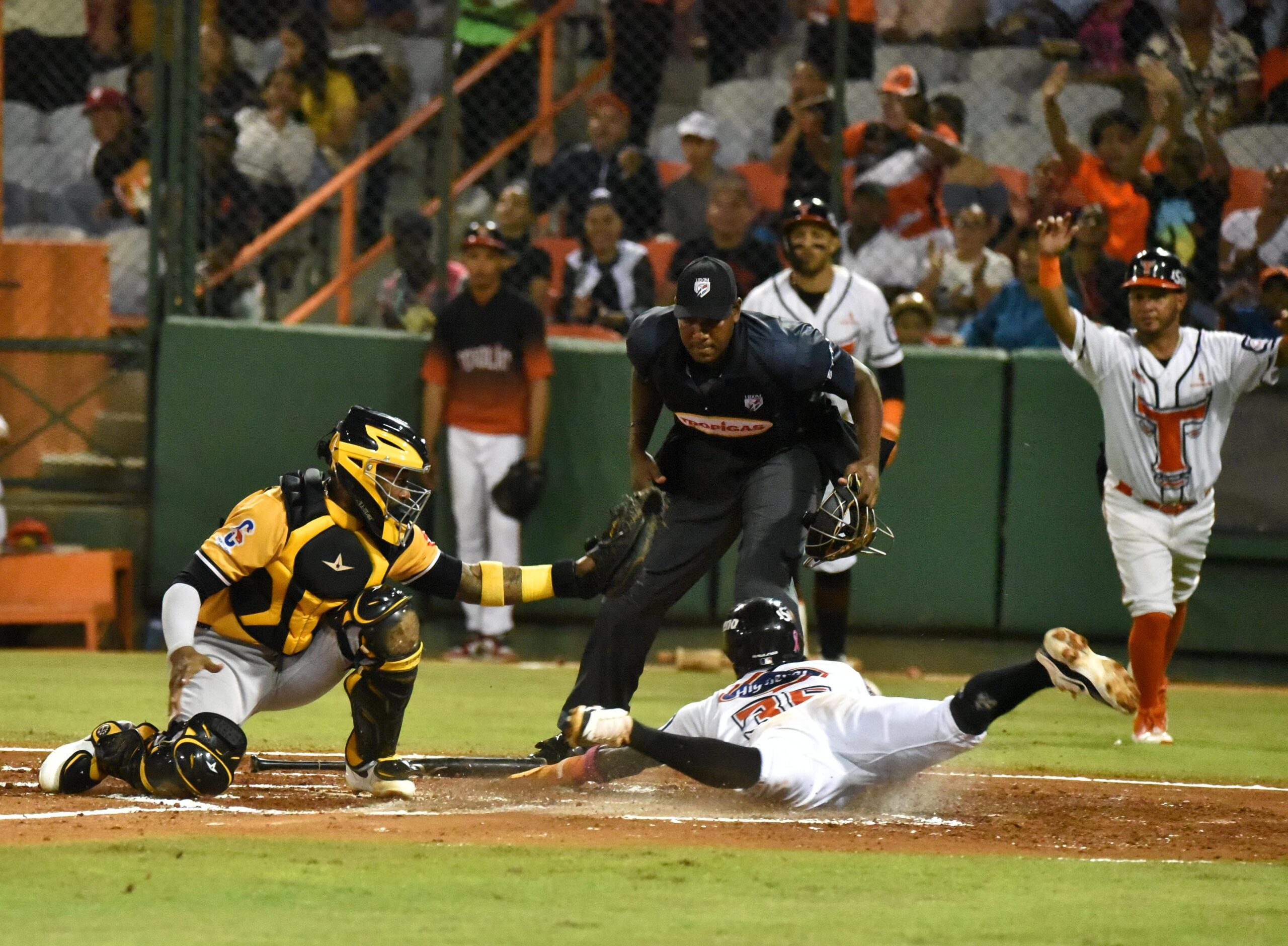Lidom anula partido bajo protesta entre Toros y Águilas